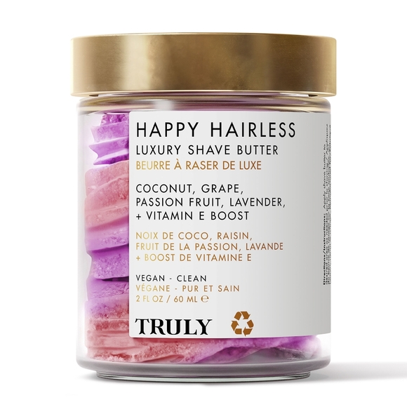 TRULY | Bath & Body | Truly Happy Hairless Luxury Shave Butter 2 Oz ...